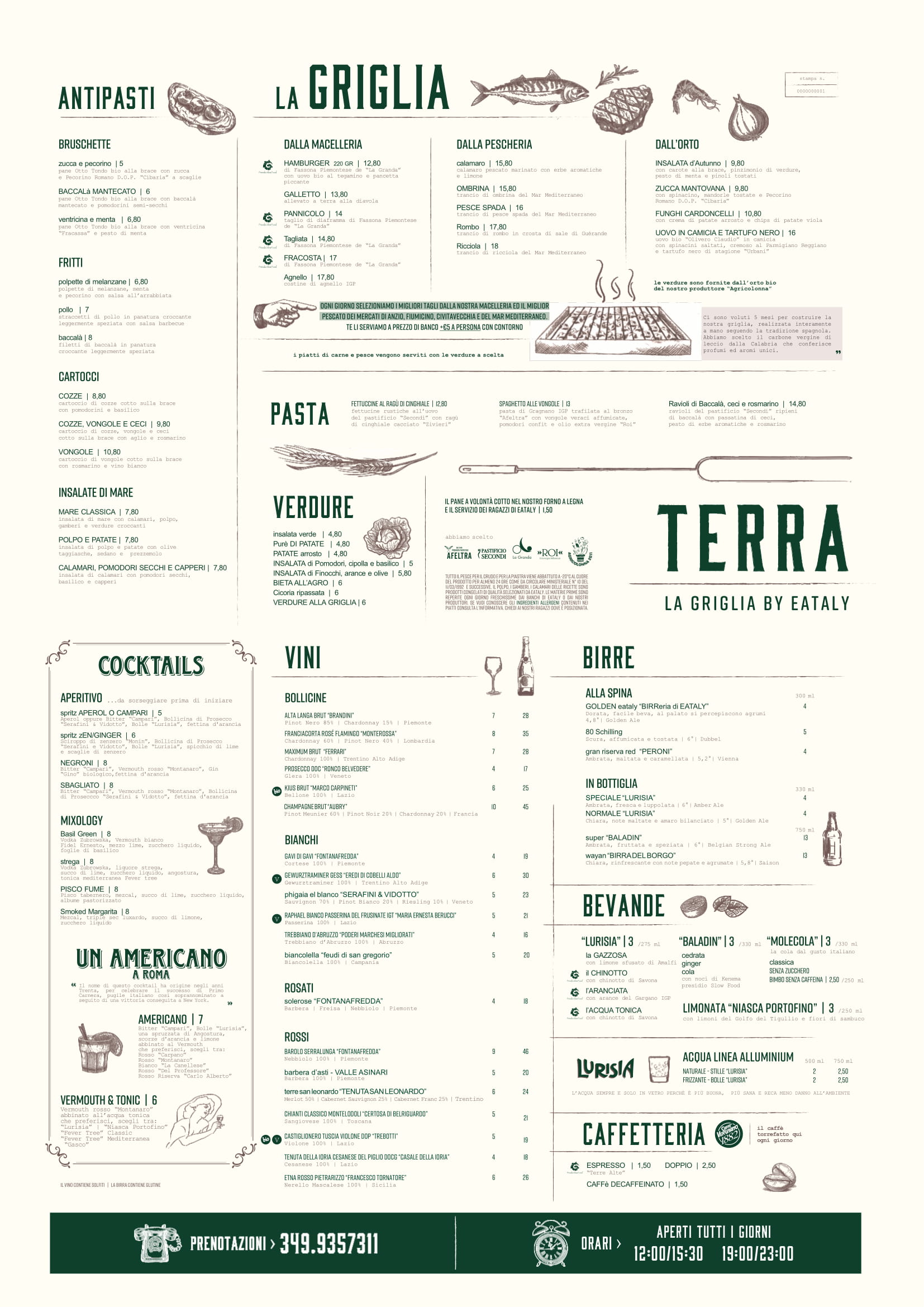 Terra Roma: Eataly's Wood Burning Grill Restaurant - The Chosen Table