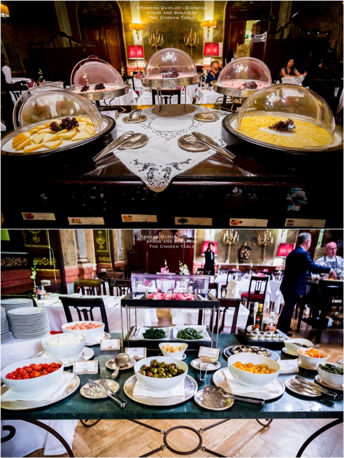 Breakfast at Grand Hotel Plaza in Rome, Italy - The Chosen Table