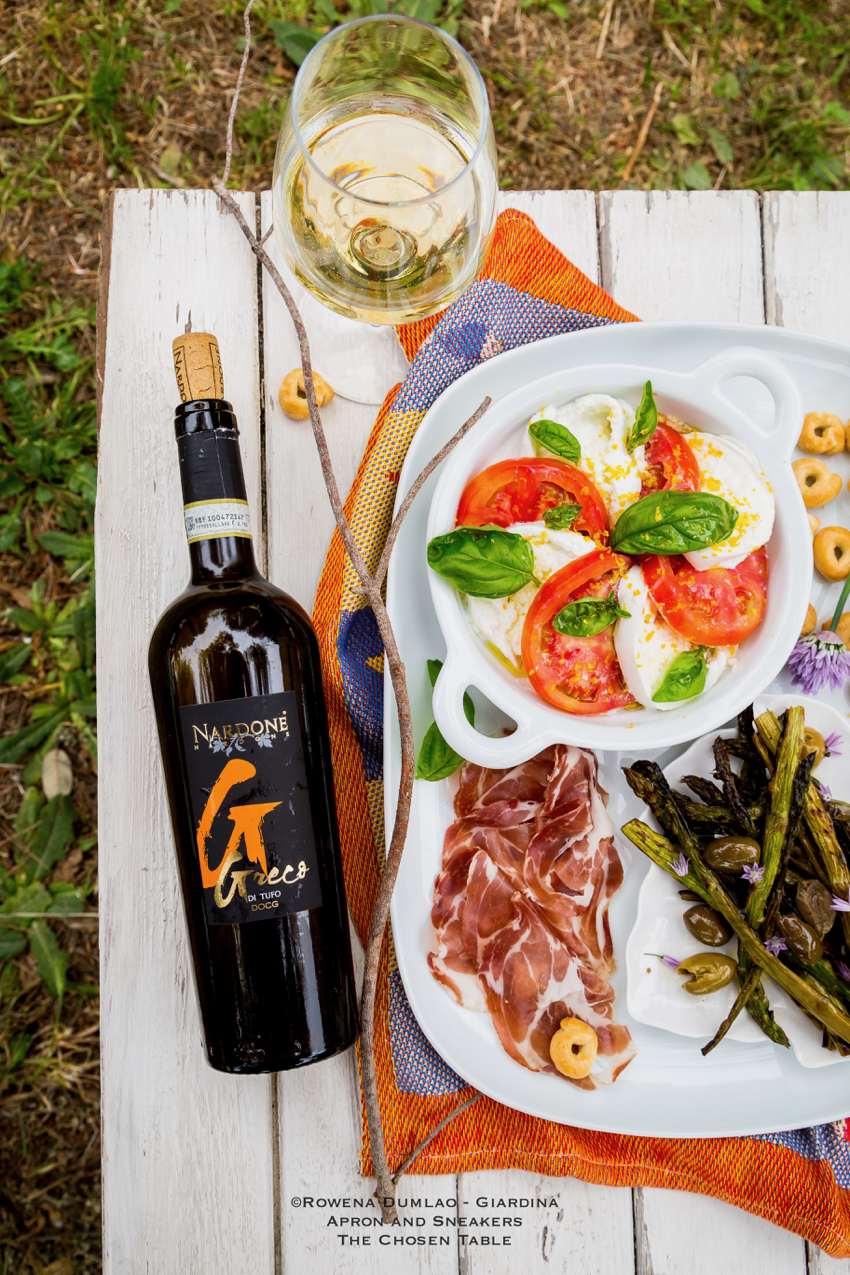 Pairing Nardone Nardone Greco di Tufo 2017 with Caprese Salad ...